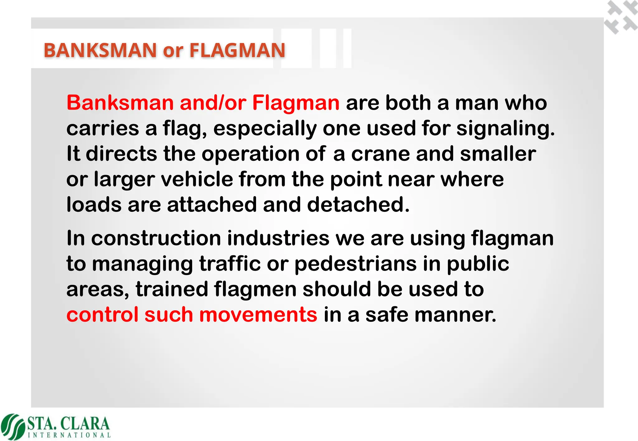 Flagman or Banksman Training - PREPARED BY JAY.pptx