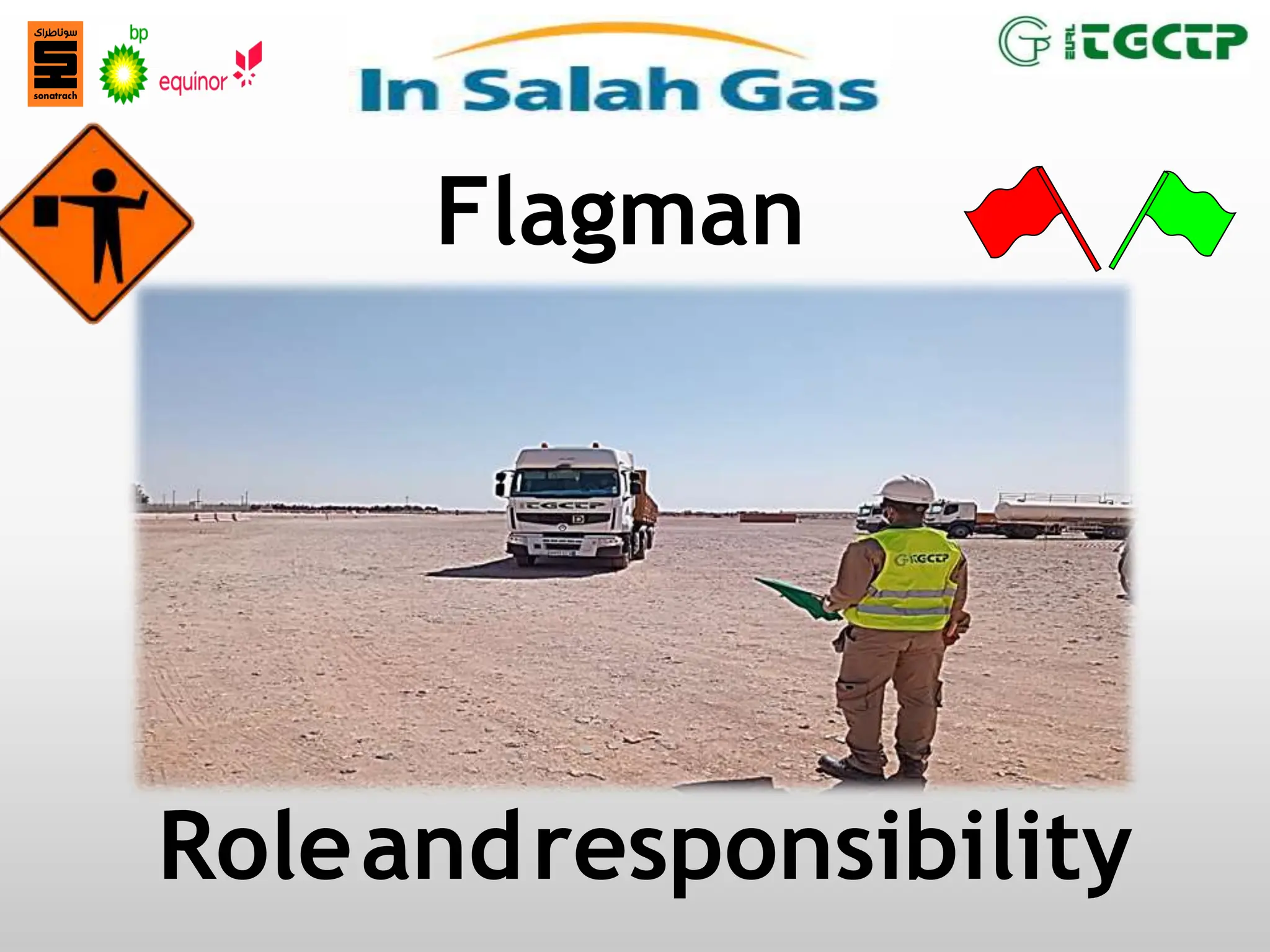 Flagman Role and responsibility in construction | PPT