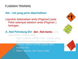 Flagman safety training | PPT