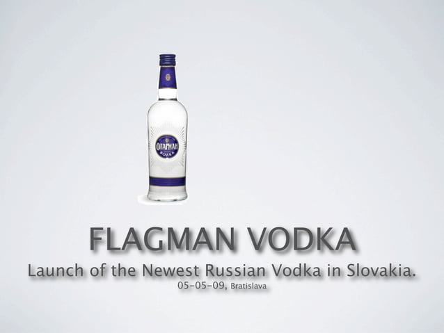 Flagman Vodka Launch in Slovakia | KEY | Food & Drink