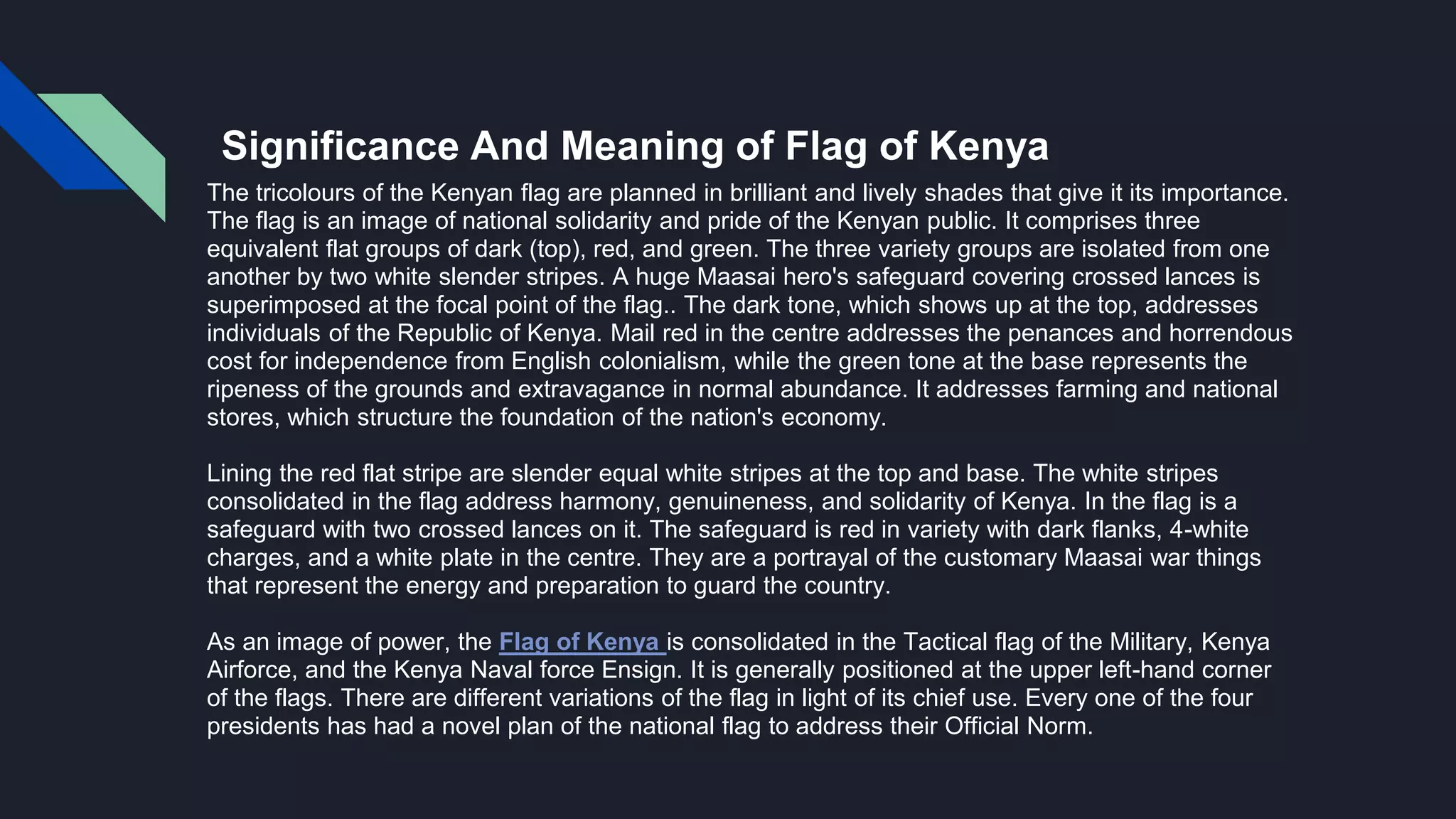 Flag Of Kenya.pptx