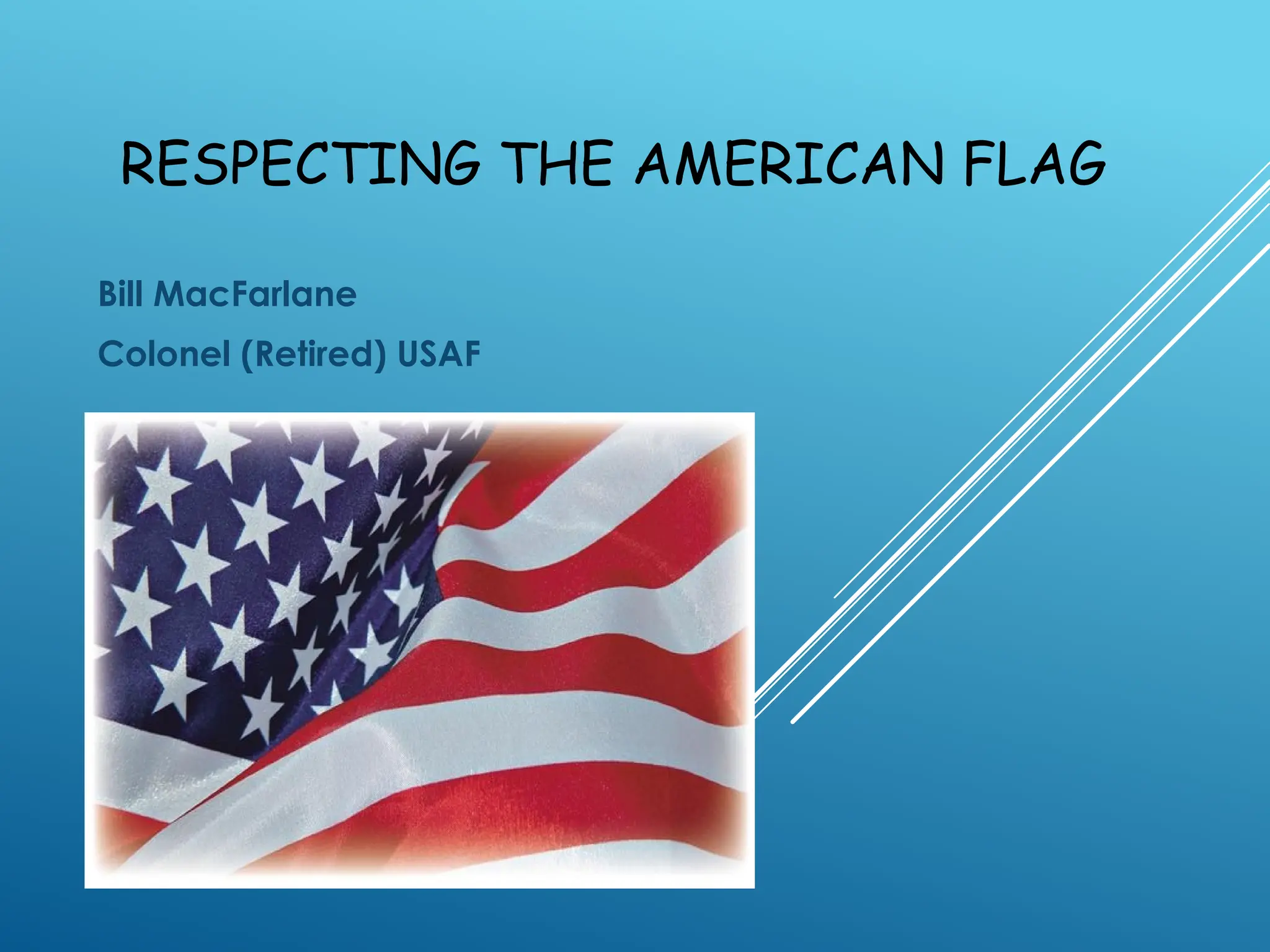 flag presentation to elementary grade kids | PPTX