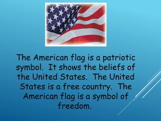 flag presentation to elementary grade kids | PPTX