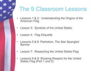 American Flag Protocol Initiative: Educating Children & Their ...