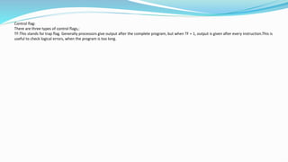 Flag Register in 8086.pptx with the notenot | PPTX