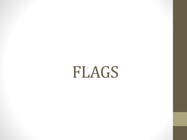 Flags | PPT
