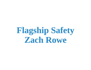 Flagship safety | PDF