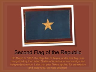 Flags of the Texas Revolution | PPTX