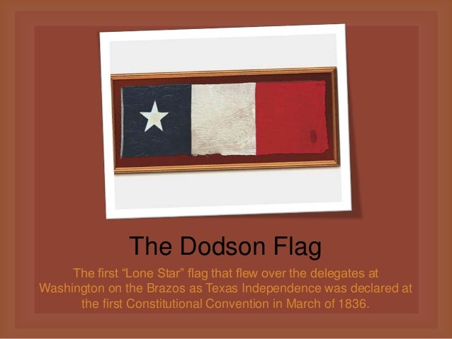 Flags of the texas revolution