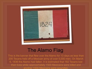 Flags of the Texas Revolution | PPT