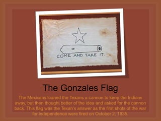 Flags of the Texas Revolution | PPT