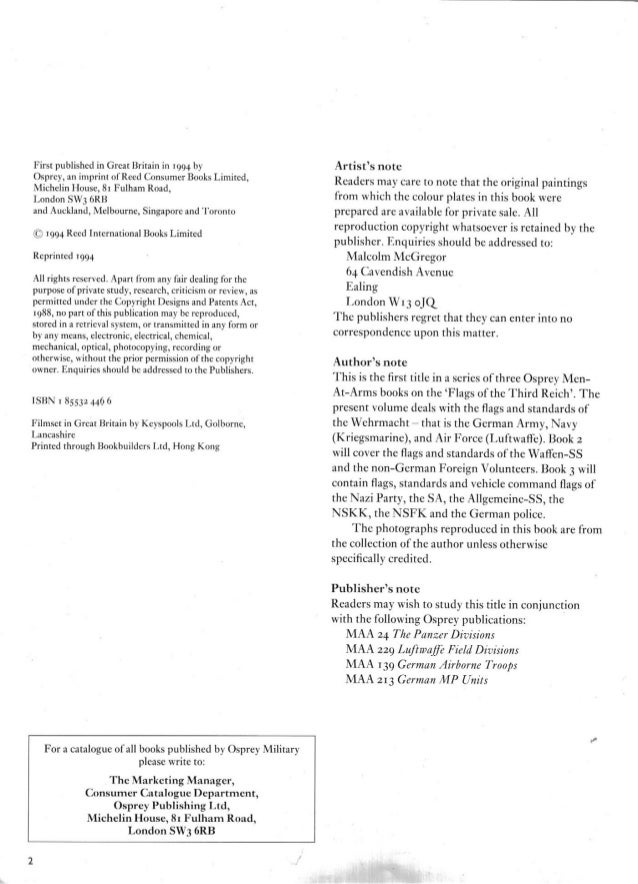 Flags of the Third Reich-the Wehrmacht | PDF