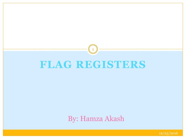 Flagsregistor | PPT