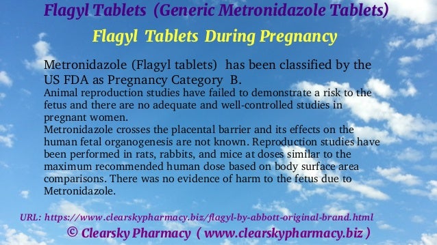 Flagyl Tablets (Generic Metronidazole Tablets) | PDF