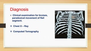 Flail chest | PPTX