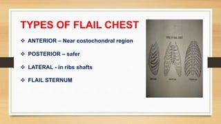 Flail chest | PPTX
