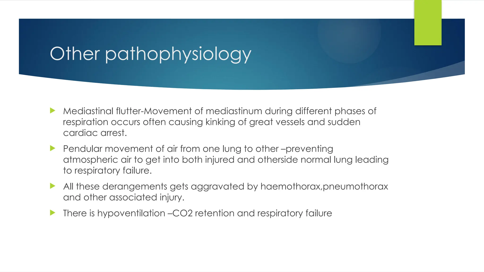 FLAIL CHEST.pptx surgery trauma , thoracic injury | PPT