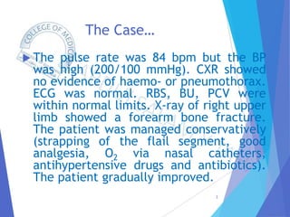 Flail Chest in an Old Man.pdf | Death, Injury, or Military Conflict ...