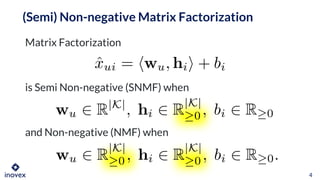An Interpretable Model for Collaborative Filtering Using an Extended ...