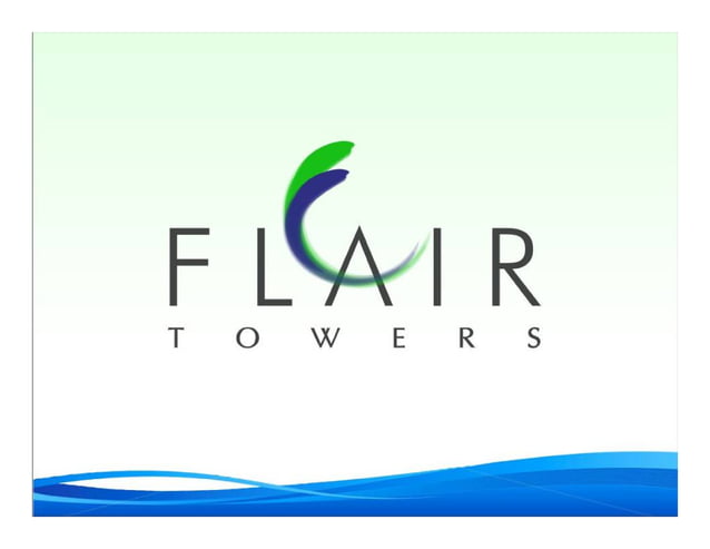 Flair Towers Presentation | PPT