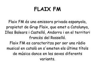 Flaix fm | ODP