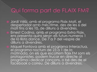 Flaix FM | PPT
