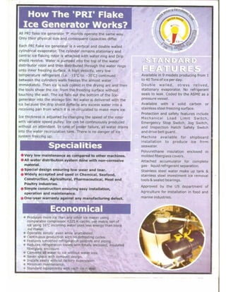 Flake Ice Generator | PDF