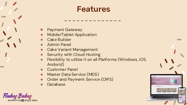 FlakesBakes Cake Odering System | PPTX