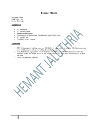 Flambe | PDF