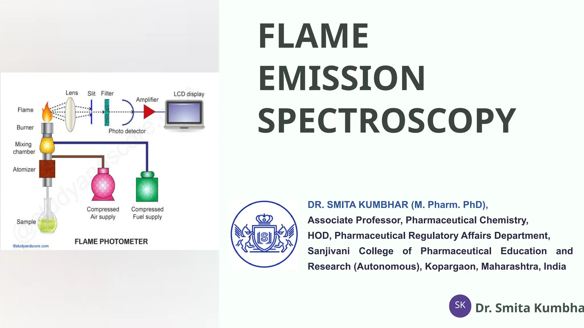 Flame Emission Spectroscopy: An In-Depth Overview | PPTX