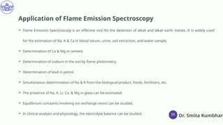 Flame Emission Spectroscopy: An In-Depth Overview | PPTX