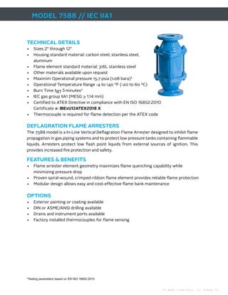 Flame control products for industrial fluid operations | PDF