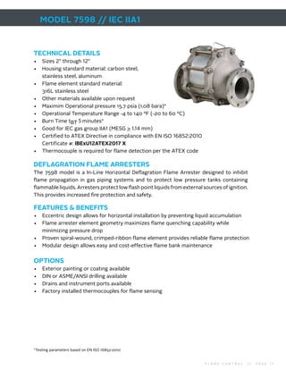 Flame control products for industrial fluid operations | PDF