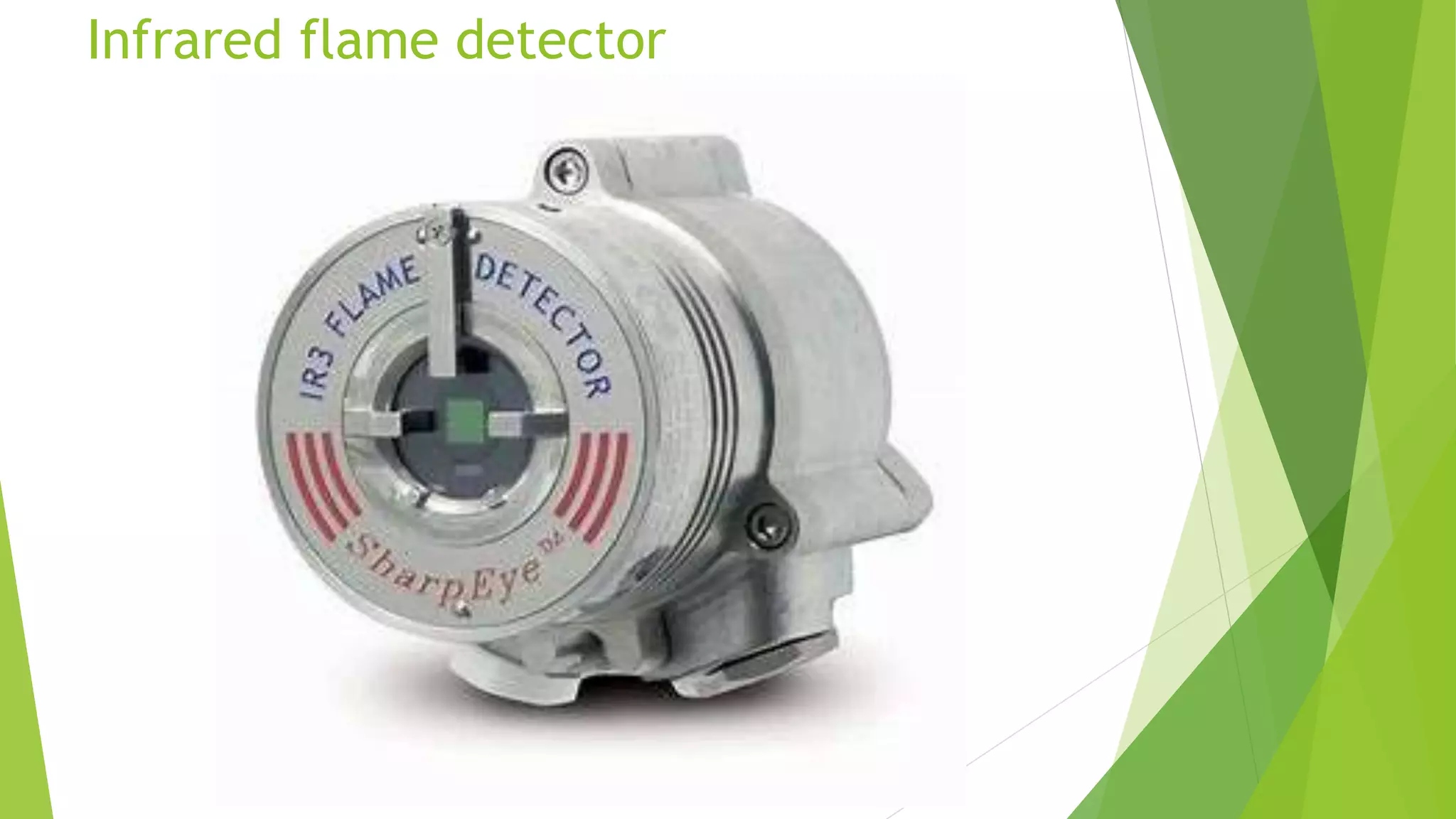 Flame Detector Ppt Pptx