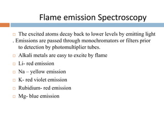 flame emission and AAS.pptx | Chemistry | Science