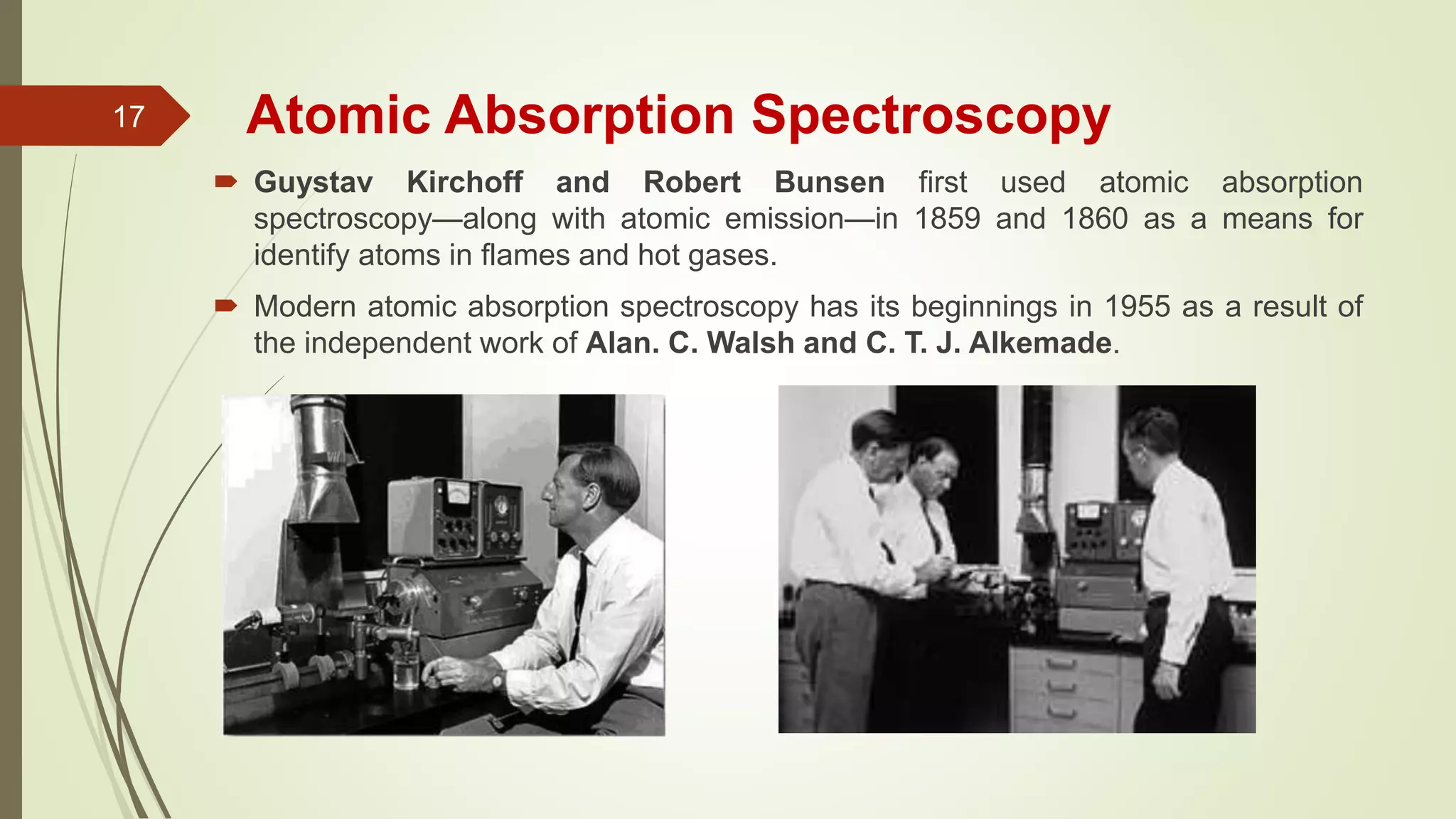Flame emission & atomic absorption spectroscopy | PPTX