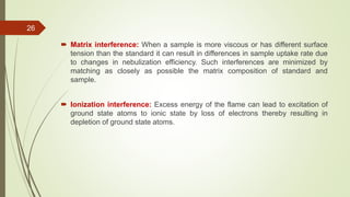Flame emission & atomic absorption spectroscopy | PPTX
