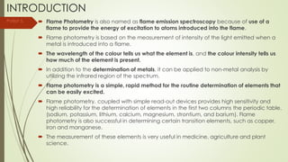 Flame emission spectroscopy (Flame Photometry) | PDF