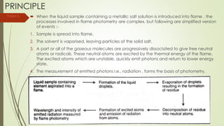Flame emission spectroscopy (Flame Photometry) | PPT