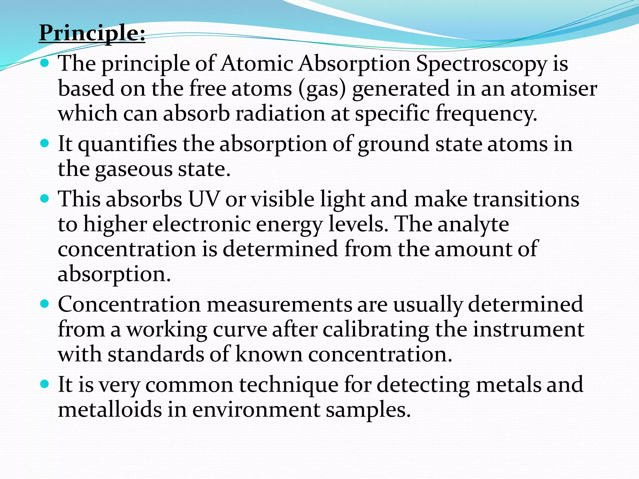 Flame emission spectroscopy and atomic absorption spectroscopy ppt | PPTX
