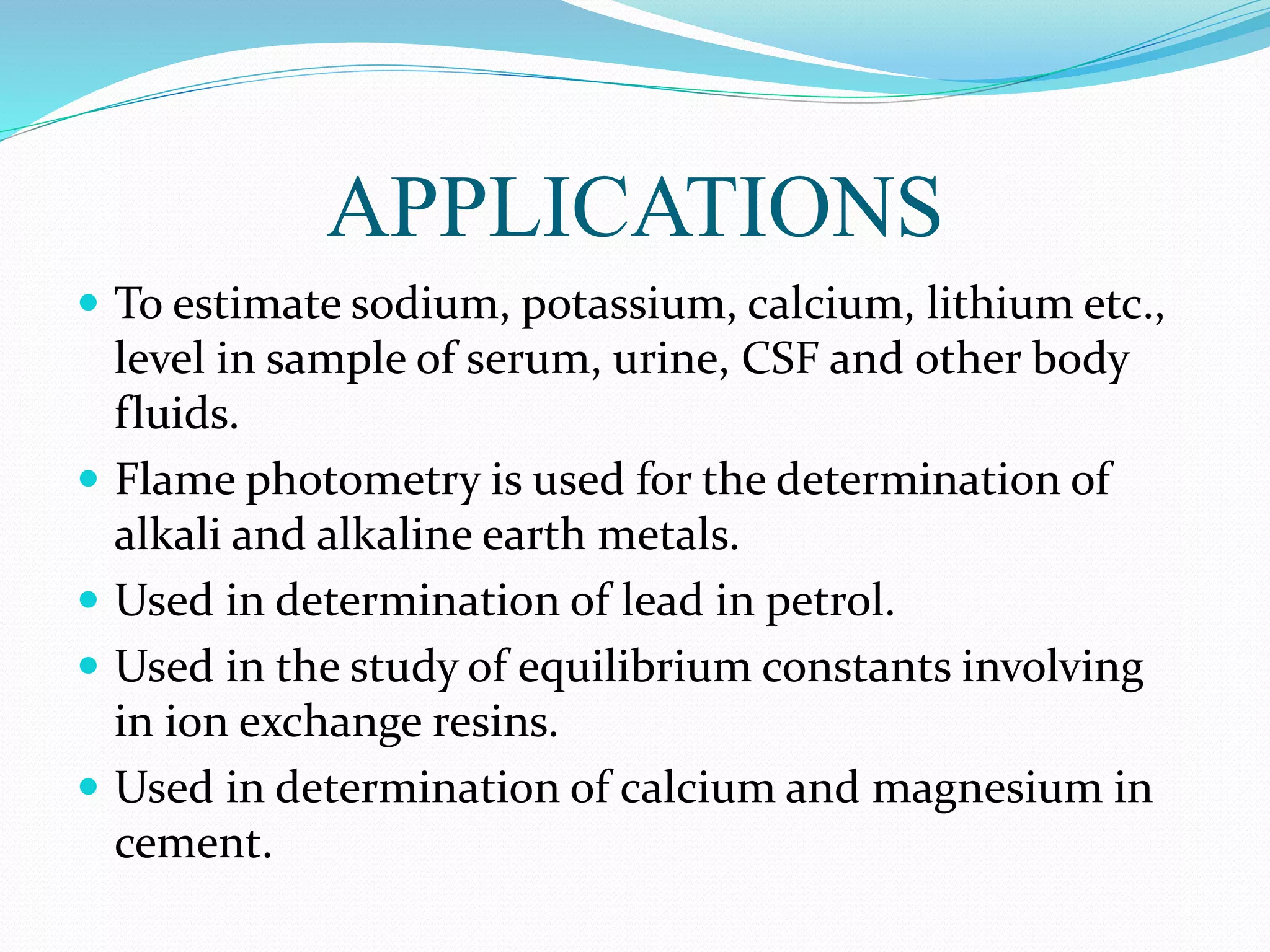 Flame emission spectroscopy | PPTX