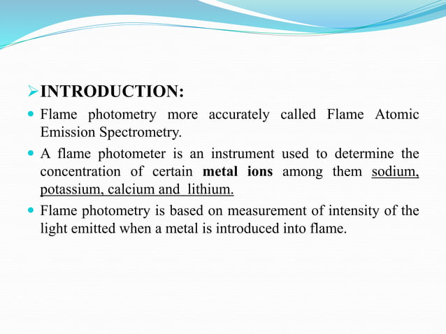 Flame emission spectroscopy | PPTX | Chemistry | Science