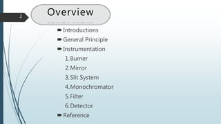 Flame Emission Spectroscopy (FES) Instrumentation | PPTX | Chemistry ...