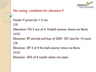 Flame failure ppt of 600 MW BHEL unit operation department | PPTX