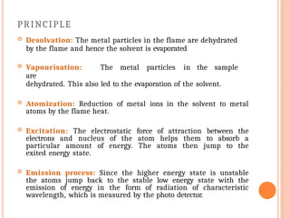 Flame imition spectroscopy and instrumentation | PPTX