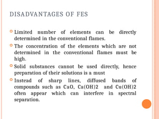 Flame imition spectroscopy and instrumentation | PPTX