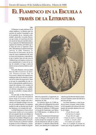 Flamenco en el aula | PDF