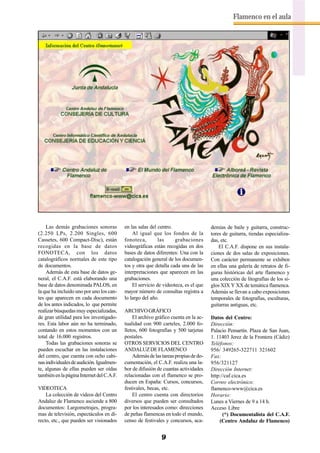 Flamenco en el aula | PDF