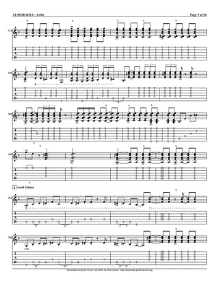 Flamenco tab | PDF
