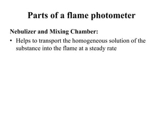 Flame photometer | PPTX